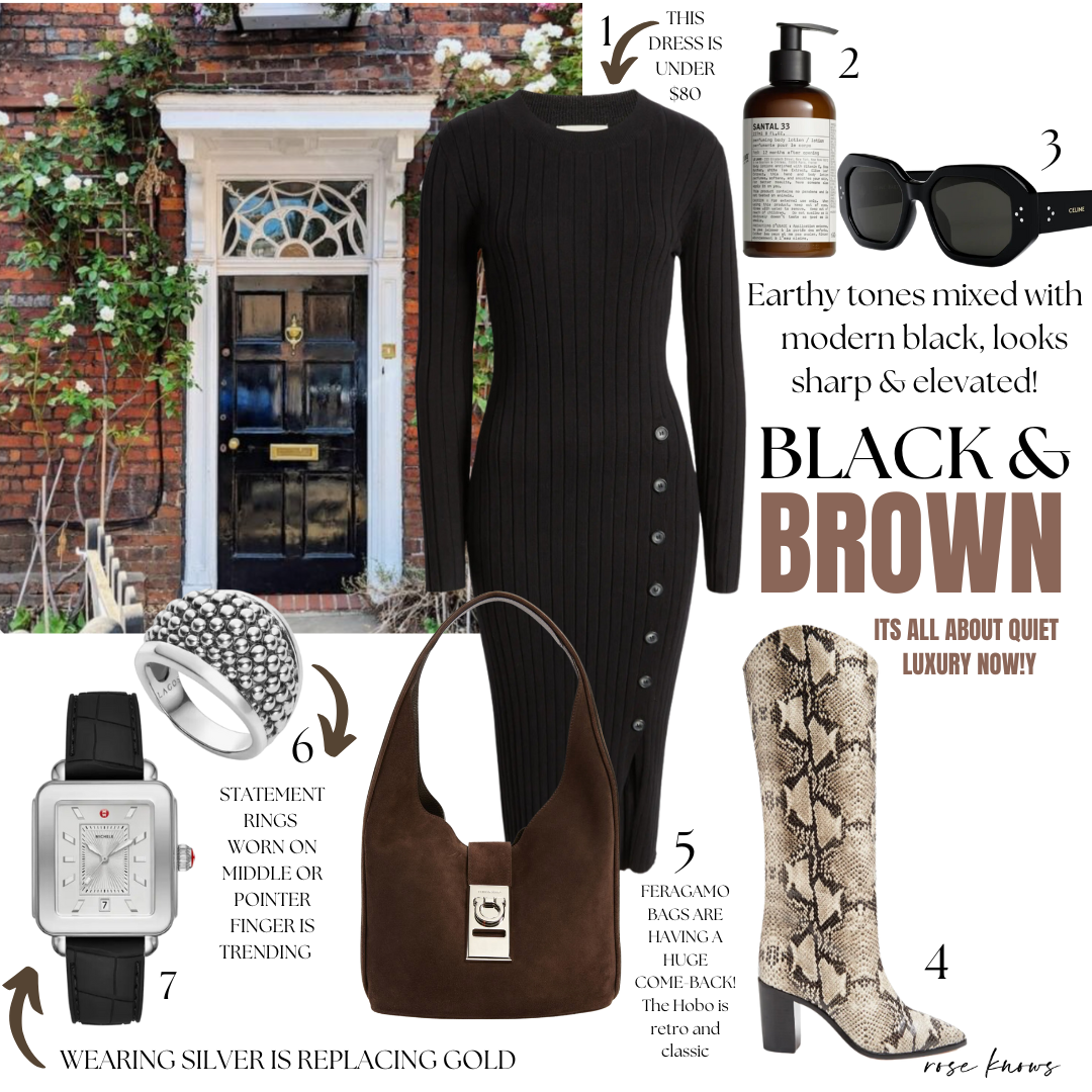 3 CHIC COLOR COMBOS THAT NEVER FAIL: JUST IN TIME FOR FALL! - Rose Knows
